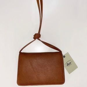 G.H. Bass & Co. | Bags | Bass Faux Brown Leather Crossbody Bag | Poshmark